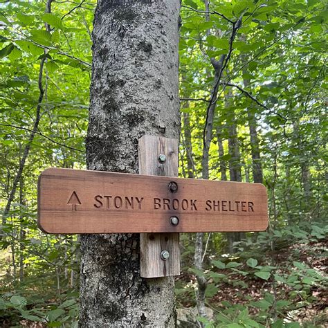 Stony Brook Backcountry Shelter On The At In Vermont — Appalachian