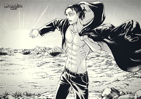 Eren Jaeger Titan Manga Drawing Eren Yeager Attack Titan Form Tutorial