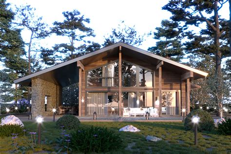 Parnassos Log Chalets By Urbanlab Architizer