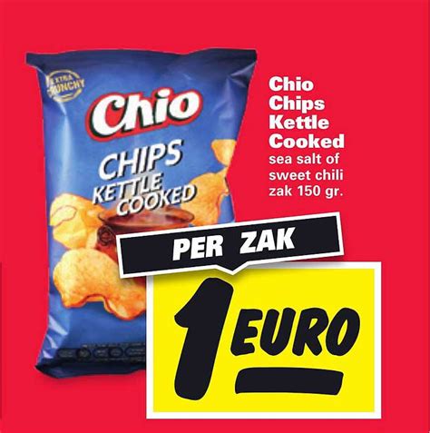 Chio Chips Kettle Cooked Aanbieding Bij Nettorama 1folders Nl