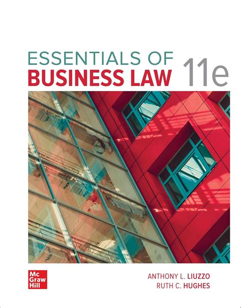 Loose Leaf For Essentials Of Business Law Liuzzo Anthony 9781264126484 Books