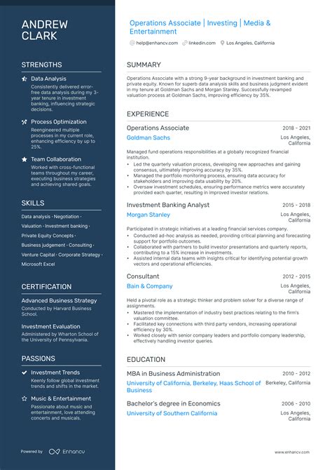 5 Operations Associate Resume Examples And Guide For 2024