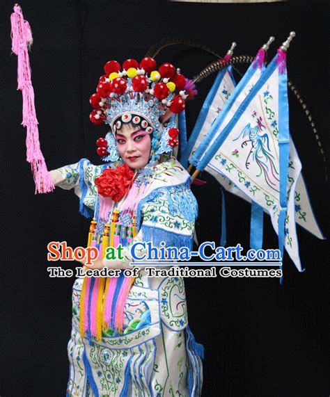 Buy Chinese Peking Opera Dan Character Costumes Full Set Free