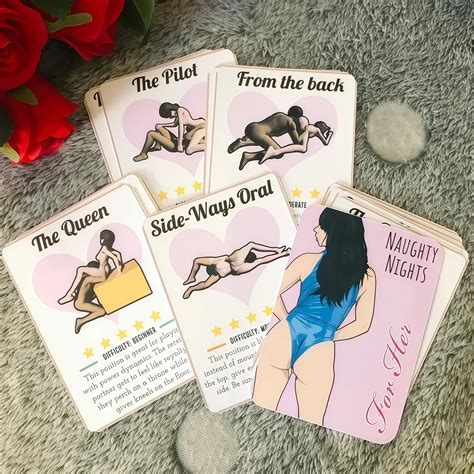 Couples Naughty Nights Romantic Cards Sex Position Gaming