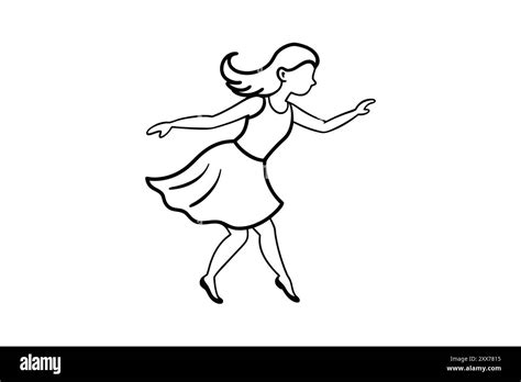 Dance Pose Style Vector Stock Vector Image And Art Alamy