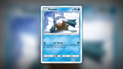 Snover 44 ♦️ Space Time Smackdown • Pokémon Tcg Pocket
