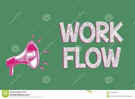 Handwriting Text Writing Work Flow Concept Meaning Continuity Of A