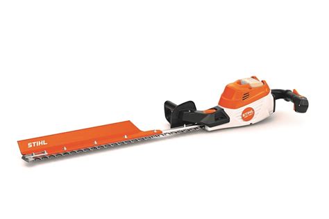 Stihls First Single Sided Battery Powered Hedge Trimmers Landscaping