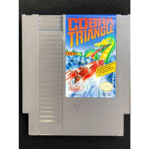 Nintendo Nes Conra Triangle Video Game
