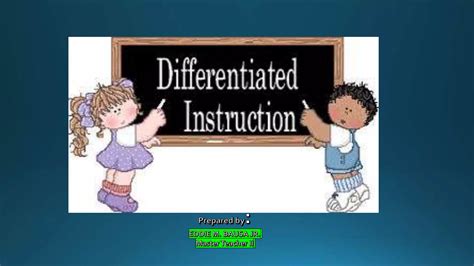 Differentiated Instruction Pptpptx