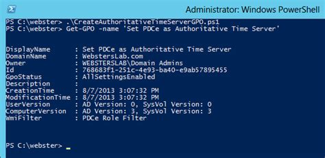 Creating A Group Policy Using Microsoft Powershell To Configure The