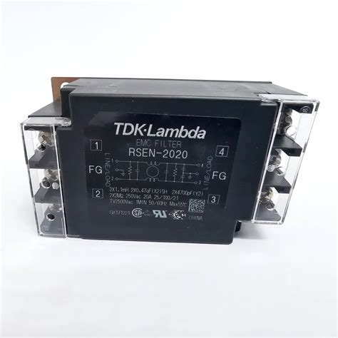Tdk Lambda Noise Filter Rsen 2020 ตัวกรองสัญญาณรบกวน Shopee Thailand