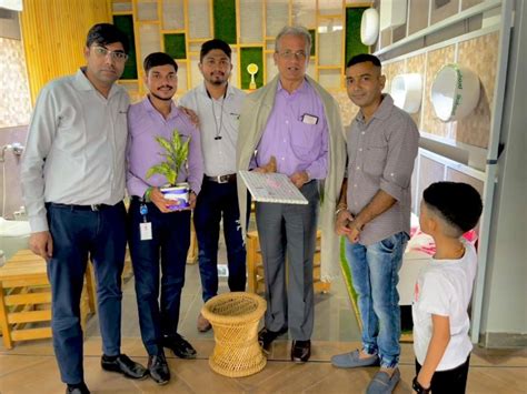 Vikram Tripathi On Linkedin Market Visit With Ceo Sundarsan Sir At Our