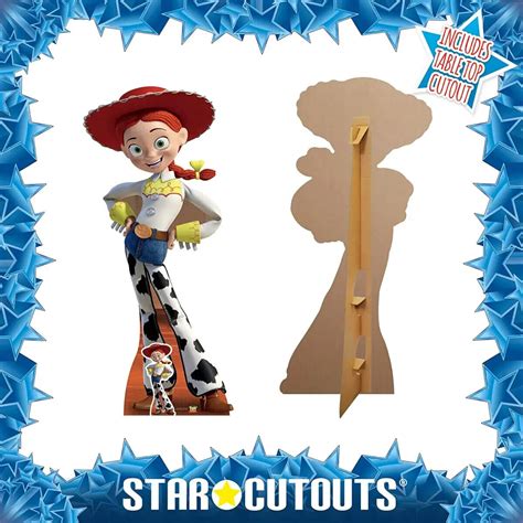 Jessie Toy Story Cowgirl Disney Pixar Lifesize Cardboard Jessie