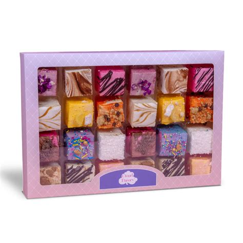 24 Piece Assorted Gourmet Marshmallow T Box Australia