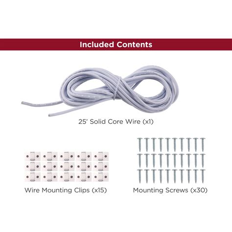 Bostitch Under Cabinet Lighting Jumper Wire Spool White Herald