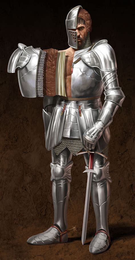 Medieval Knights On Behance Cavaleiros Medievais Cavaleiro De