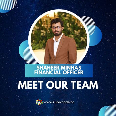 👋 Meet Shaheer Minhas The Coding Virtuoso Of Our Dream Team 🚀🌟 Say