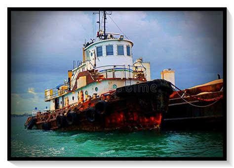 Old Tug Boat Stock Image Image Of Shipping Marine Scenery 42154311