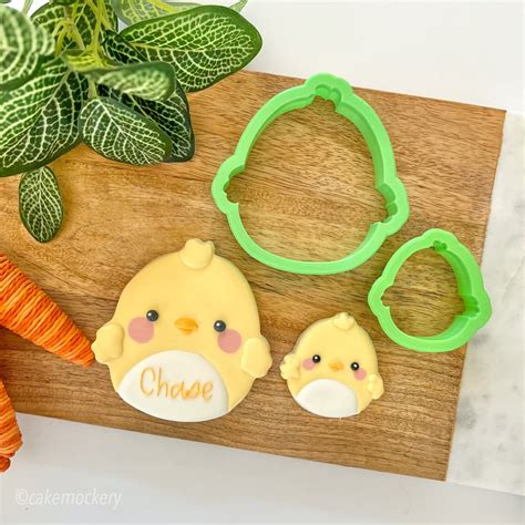 Chick Plush Cookie Cutter Kaleidacuts