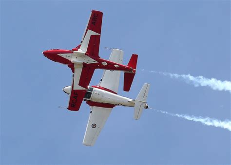 Rcaf Snowbirds Nine Moose Jaw Snowbirds In North American Skies