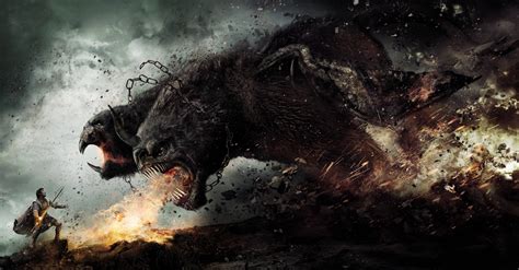 Download Perseus Facing The Chimera Wallpaper