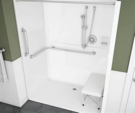 Handicap Accessible Shower Inserts Make A Small Shower Handicap