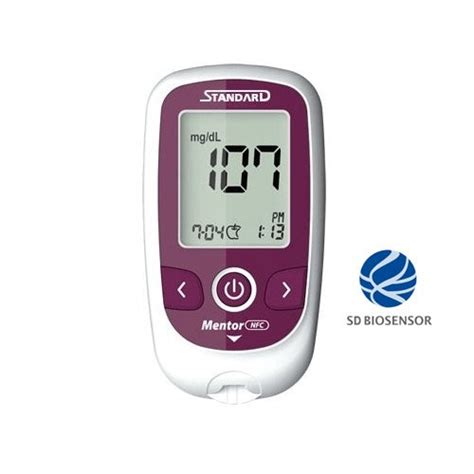 Sd Mentor Glucometer With 10 50 Strips Medineedsindia