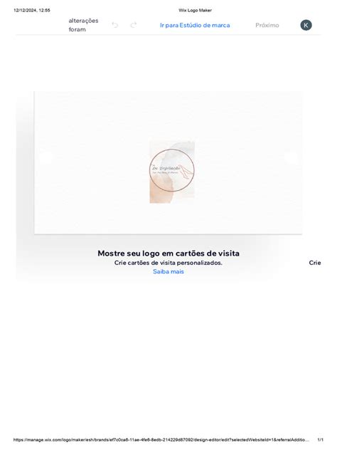 Criação De Cartões De Visita Personalizados Pdf