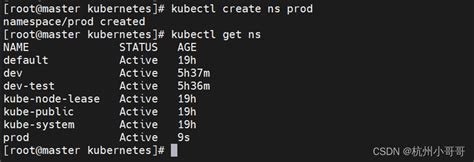 Kubernetes中创建namespace创建namespace 强制加spec Finalizers Kubernetes Csdn博客