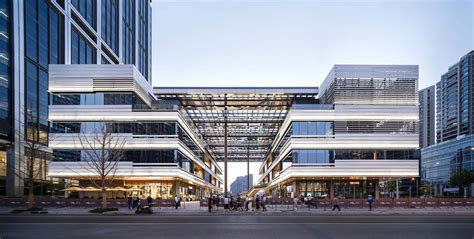 Download Modern Commercial Shopping Complex Wallpaper