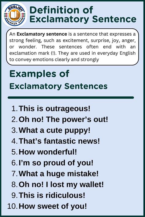 Exclamatory Sentence Definition And Examples Exclamatory Sentence Definition And Examples