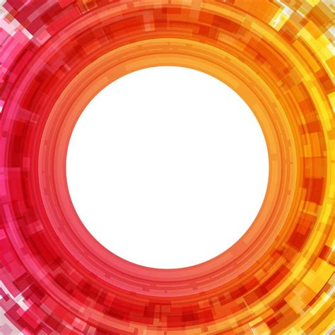 Orange Abstract Circular Design 42393970 Vector Art At Vecteezy