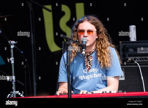 Strawberry Guy On The Walled Garden Stage On Day Three Of The Green Man