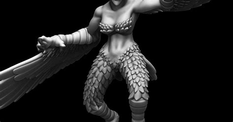 Harpy By Printed Encounter Download Free Stl Model