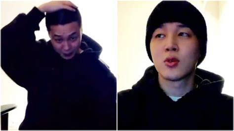 Bts Jimin Shows Off His Shaved Head Ahead Of Enlistment Fans Say Dont Leave India Today