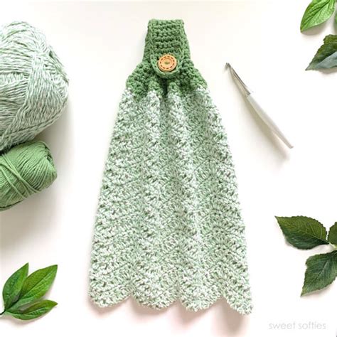 19 Stylish Hanging Kitchen Towel Free Crochet Patterns Little World