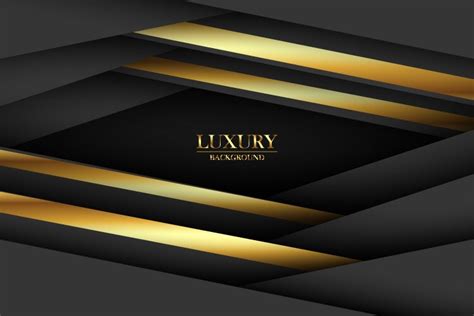 Luxury Gold With Grey Background Design Royalty Free Vector