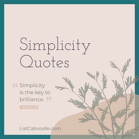 101 Best Simplicity Quotes For A Serene And Fulfilled Life