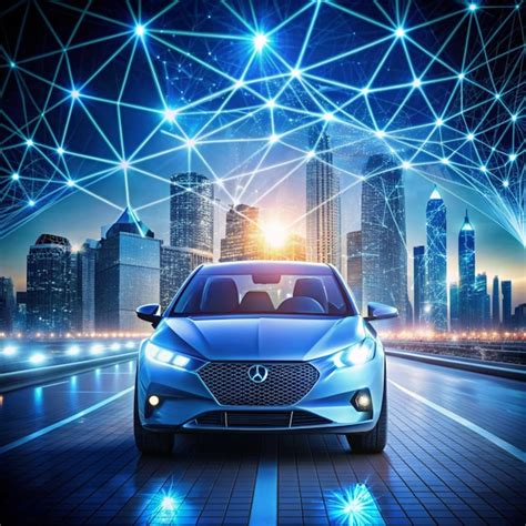 Robot Stuck In A Traffic Jam Autonomous Transport And Selfdriving Cars