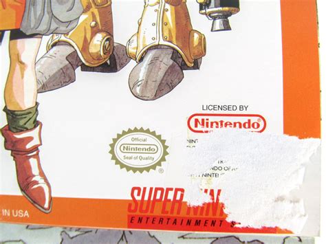 Chrono Trigger [map] Super Nintendo Snes Retro Mtl