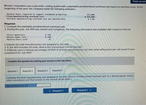solved required 1 compute the plantwide predetermined