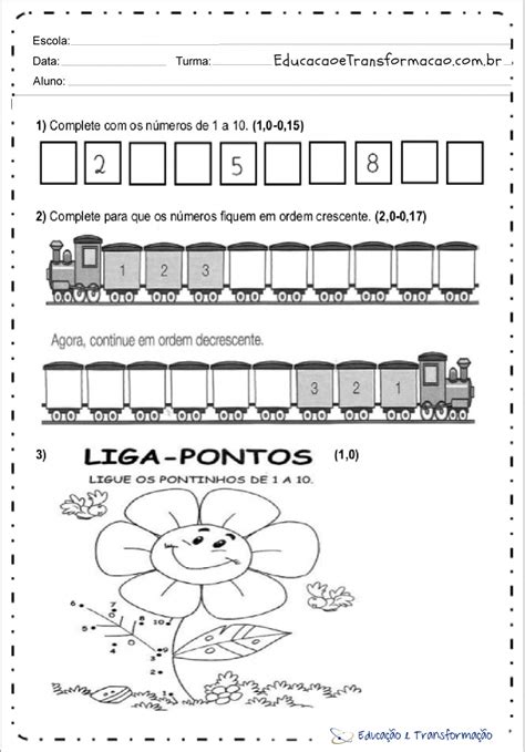 Prova Do 1 Ano De Matematica Zuledu