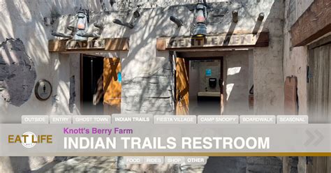 Indian Trails Restroom At Knotts Berry Farm