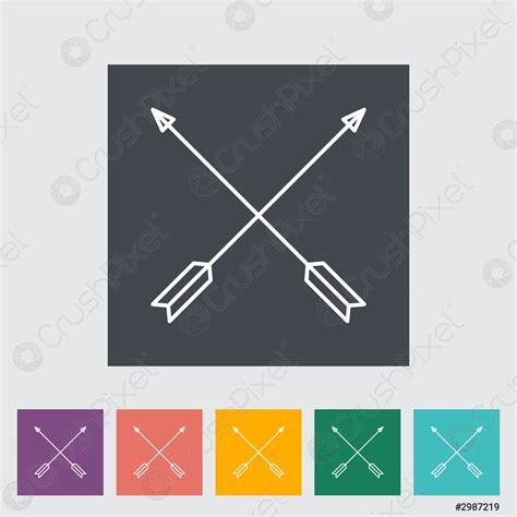 Arows Icon Stock Vector 2987219 Crushpixel