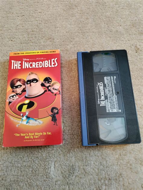 The Incredibles Vhs Ebay