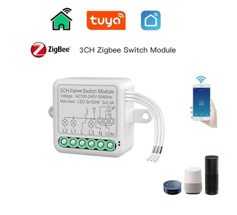 Rsh® Sb03 Zigbee 3 Way Smart Switch Application Control