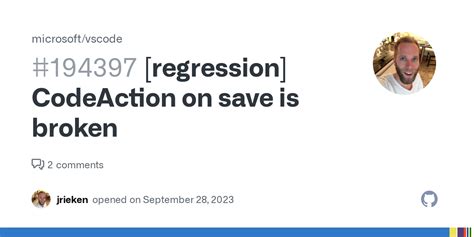 Regression Codeaction On Save Is Broken · Issue 194397 · Microsoft