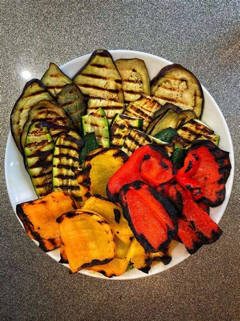 Grilled Mediterranean Vegetables For Vegetarian Lasagna Spice And Life