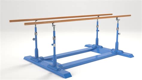 Gymnastic Bars 3d Model Turbosquid 2141433